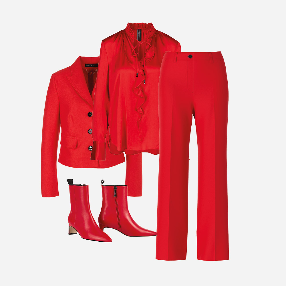 How to: Style Red | marc-cain.com/en