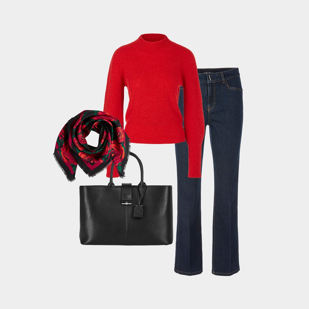 How to: Style Red | marc-cain.com/en