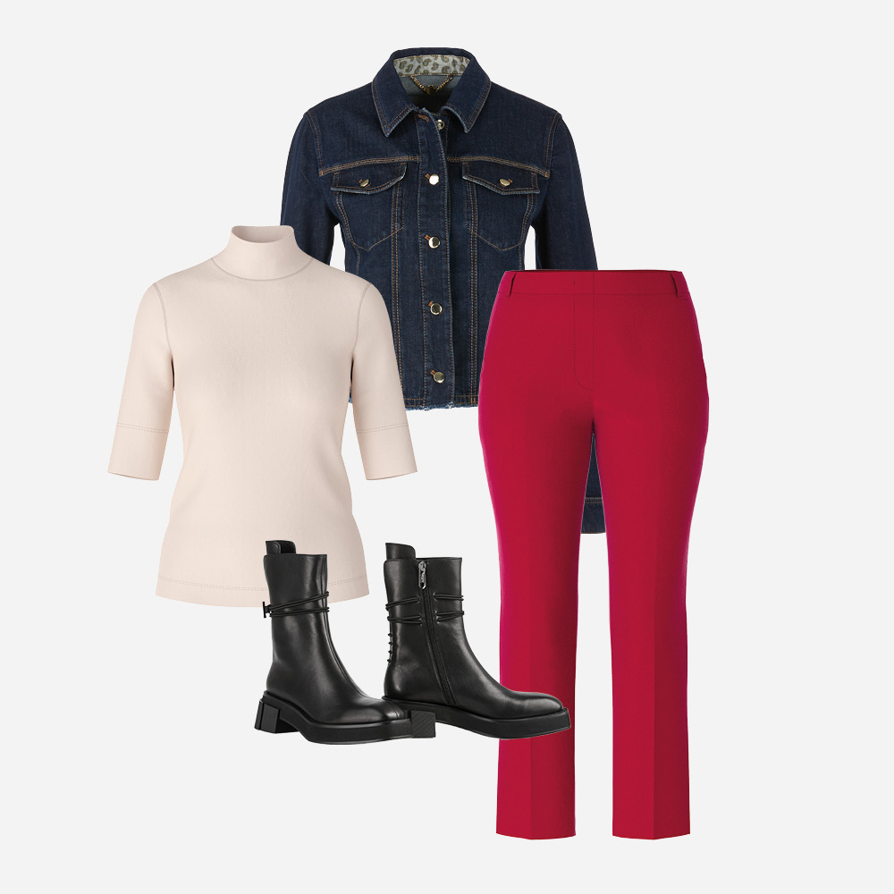 How to: Style Red | marc-cain.com/en