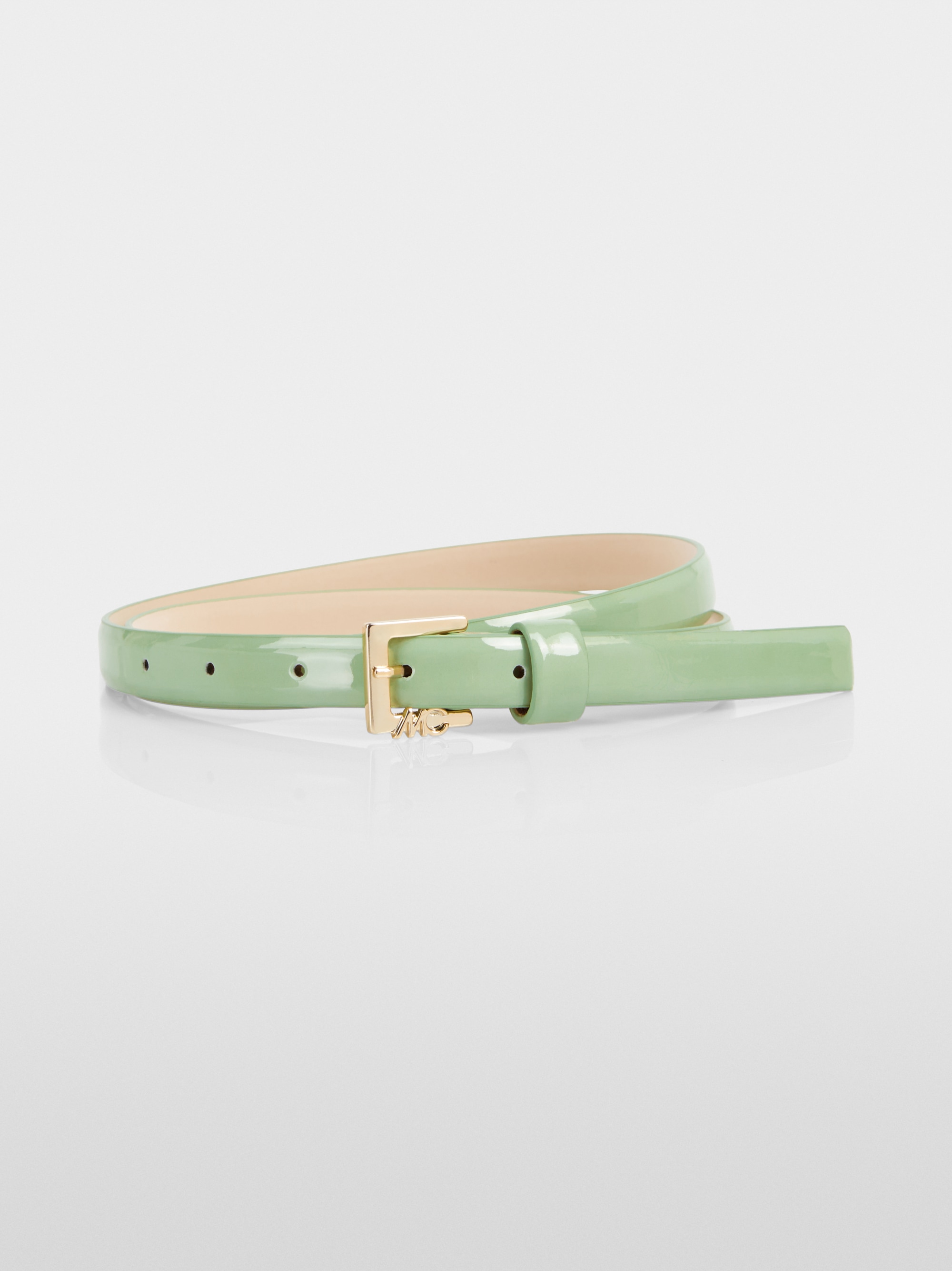 Narrow Leather Belt | marc-cain.com/en