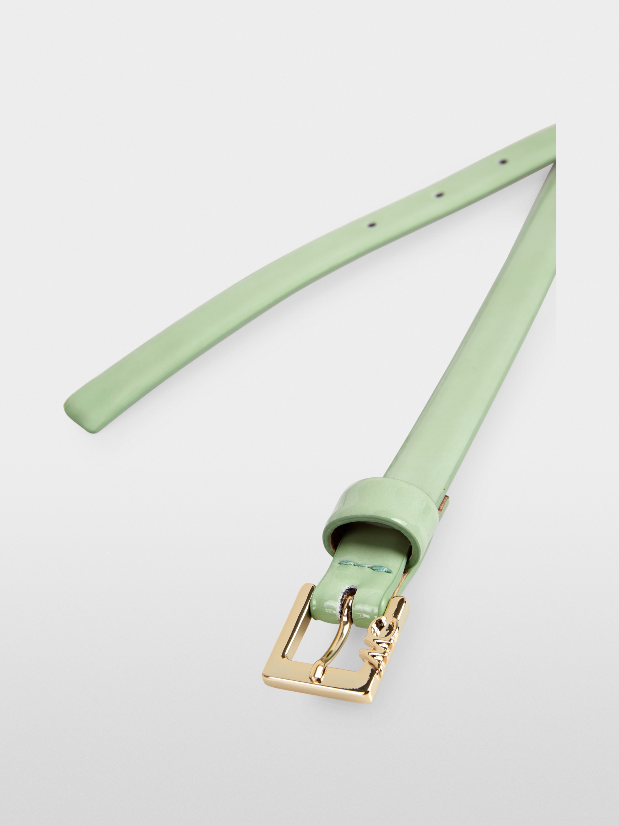 Narrow Leather Belt | marc-cain.com/en